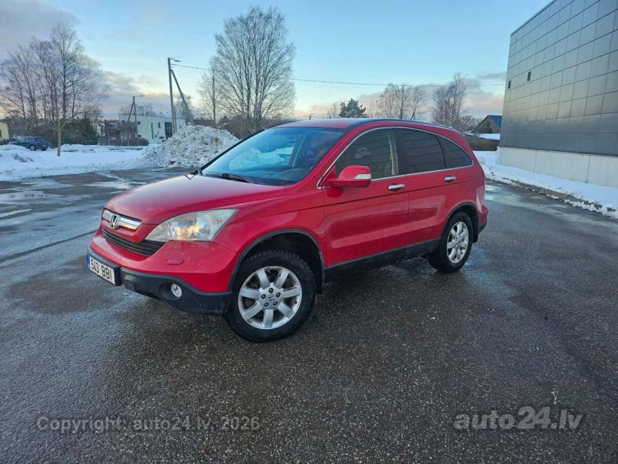 Red Honda CR-V 2008 in Kuressaare, with an engine capacity of 2.00 L and mileage of 215 thousand km for 3000 €, photo 1 on AUTOMOTO.COM.LV