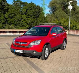 Красный Хонда СРВ 2008 в Рига, объемом двигателя 2.00 л и пробегом 253 тыс. км за 4200 €, фото 3 на AUTOMOTO.COM.LV