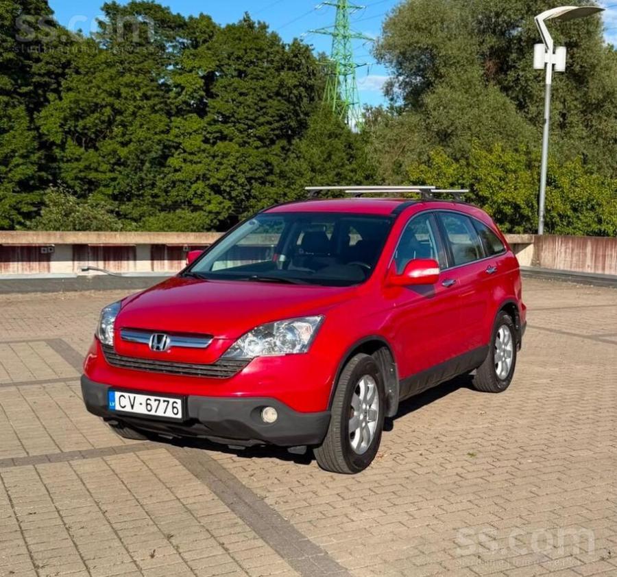 Красный Хонда СРВ 2008 в Рига, объемом двигателя 2.00 л и пробегом 253 тыс. км за 4200 €, фото 3 на AUTOMOTO.COM.LV