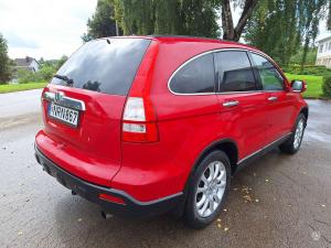 Red Honda CR-V 2008 in Kelme, with an engine capacity of 2.00 L and mileage of 244 thousand km for 4450 €, photo 3 on AUTOMOTO.COM.LV