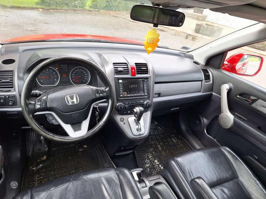 Red Honda CR-V 2008 in Kelme, with an engine capacity of 2.00 L and mileage of 244 thousand km for 4450 €, photo 12 on AUTOMOTO.COM.LV