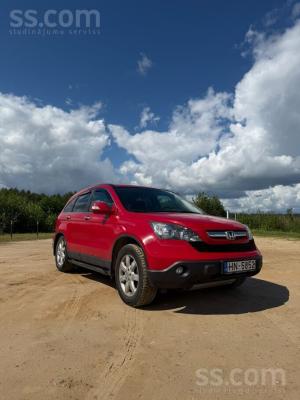 Red Honda CR-V 2008 in Riga, with an engine capacity of 2.00 L and mileage of 179 thousand km for 5500 €, photo  on AUTOMOTO.COM.LV