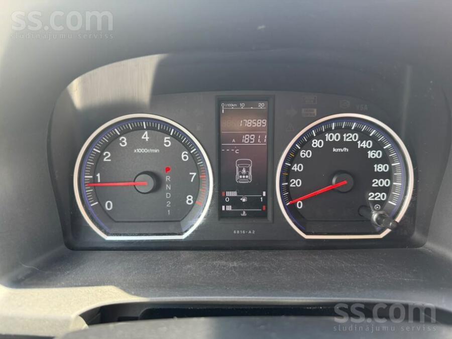Sarkans Honda CR-V 2008 Rīga, ar dzinēja tilpumu 2.00 L un nobraukumu 179 tūkst. km par 5500 €, foto 12 vietnē AUTOMOTO.COM.LV