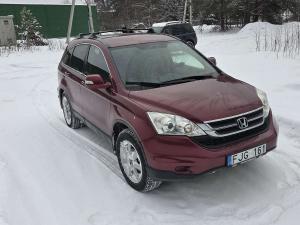 Sarkans Honda CR-V 2011 Nemenčinė, ar dzinēja tilpumu 2.40 L un nobraukumu 100 tūkst. km par 6700 €, foto  vietnē AUTOMOTO.COM.LV