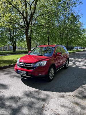Red Honda CR-V 2012 in Klaipeda, with an engine capacity of 2.20 L and mileage of 340 thousand km for 6750 €, photo 5 on AUTOMOTO.COM.LV