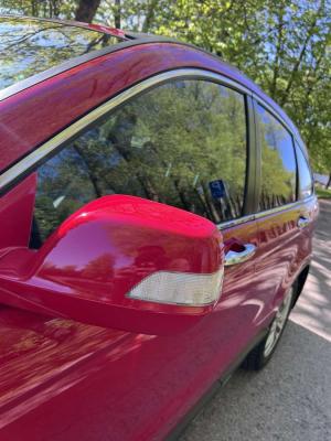 Red Honda CR-V 2012 in Klaipeda, with an engine capacity of 2.20 L and mileage of 340 thousand km for 6750 €, photo 12 on AUTOMOTO.COM.LV