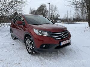 Sarkans Honda CR-V 2013 Gulbene, ar dzinēja tilpumu 2.20 L un nobraukumu 264 tūkst. km par 9000 €, foto  vietnē AUTOMOTO.COM.LV