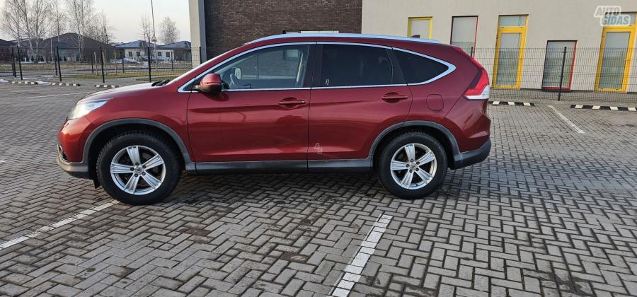 Sarkans Honda CR-V 2013 Kauņa, ar dzinēja tilpumu 2.20 L un nobraukumu 270 tūkst. km par 8650 €, foto 4 vietnē AUTOMOTO.COM.LV