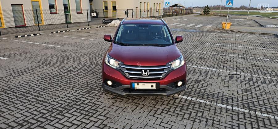 Sarkans Honda CR-V 2013 Kauņa, ar dzinēja tilpumu 2.20 L un nobraukumu 270 tūkst. km par 8650 €, foto 6 vietnē AUTOMOTO.COM.LV