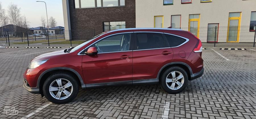 Sarkans Honda CR-V 2013 Kauņa, ar dzinēja tilpumu 2.20 L un nobraukumu 270 tūkst. km par 8650 €, foto 15 vietnē AUTOMOTO.COM.LV