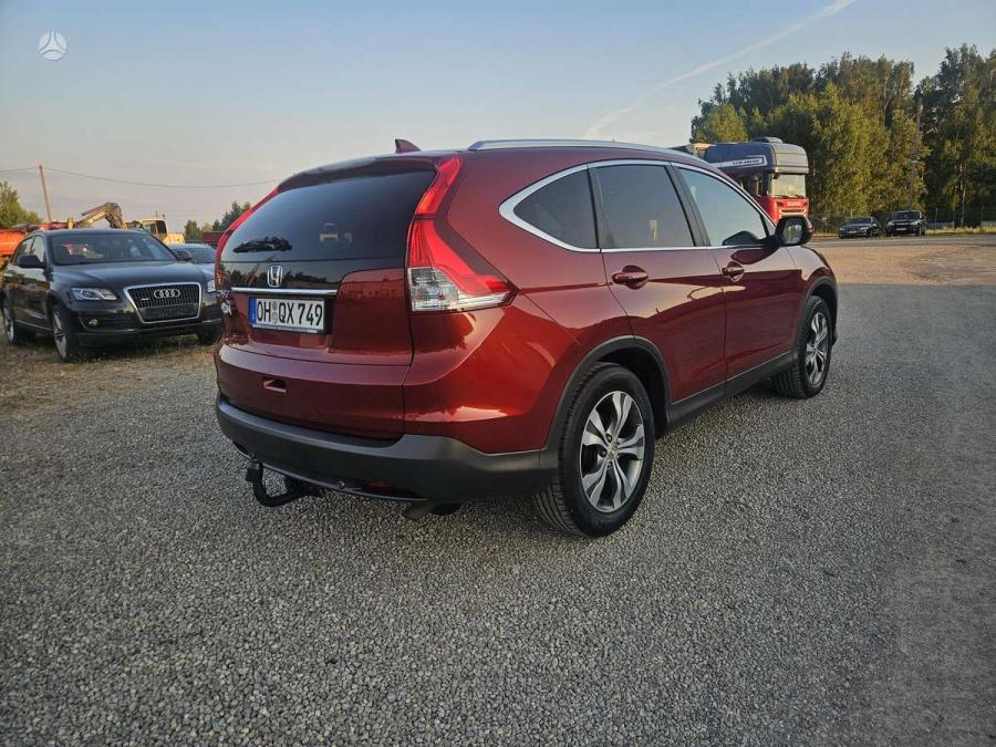 Sarkans Honda CR-V 2013 Radviliškis, ar dzinēja tilpumu 2.20 L un nobraukumu 298 tūkst. km par 9800 €, foto 8 vietnē AUTOMOTO.COM.LV