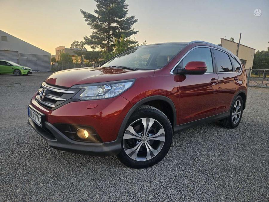 Sarkans Honda CR-V 2013 Radviliškis, ar dzinēja tilpumu 2.20 L un nobraukumu 298 tūkst. km par 9800 €, foto 31 vietnē AUTOMOTO.COM.LV