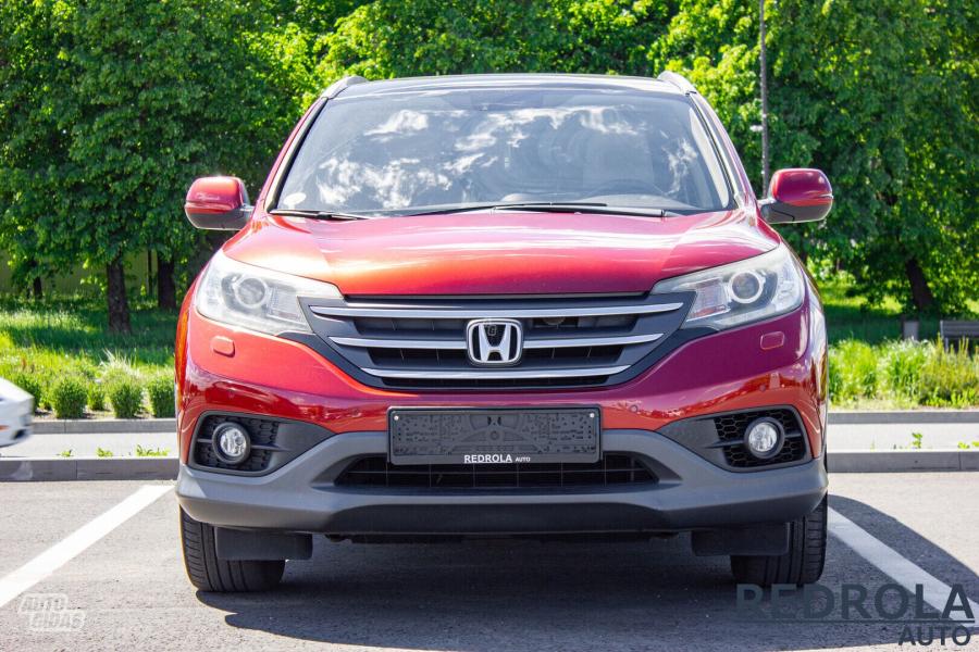 Sarkans Honda CR-V 2013 Kauņa, ar dzinēja tilpumu 2.20 L un nobraukumu 245 tūkst. km par 10300 €, foto 3 vietnē AUTOMOTO.COM.LV