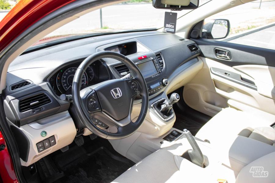 Sarkans Honda CR-V 2013 Kauņa, ar dzinēja tilpumu 2.20 L un nobraukumu 245 tūkst. km par 10300 €, foto 8 vietnē AUTOMOTO.COM.LV