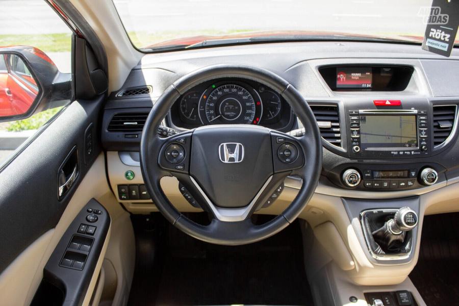 Sarkans Honda CR-V 2013 Kauņa, ar dzinēja tilpumu 2.20 L un nobraukumu 245 tūkst. km par 10300 €, foto 11 vietnē AUTOMOTO.COM.LV