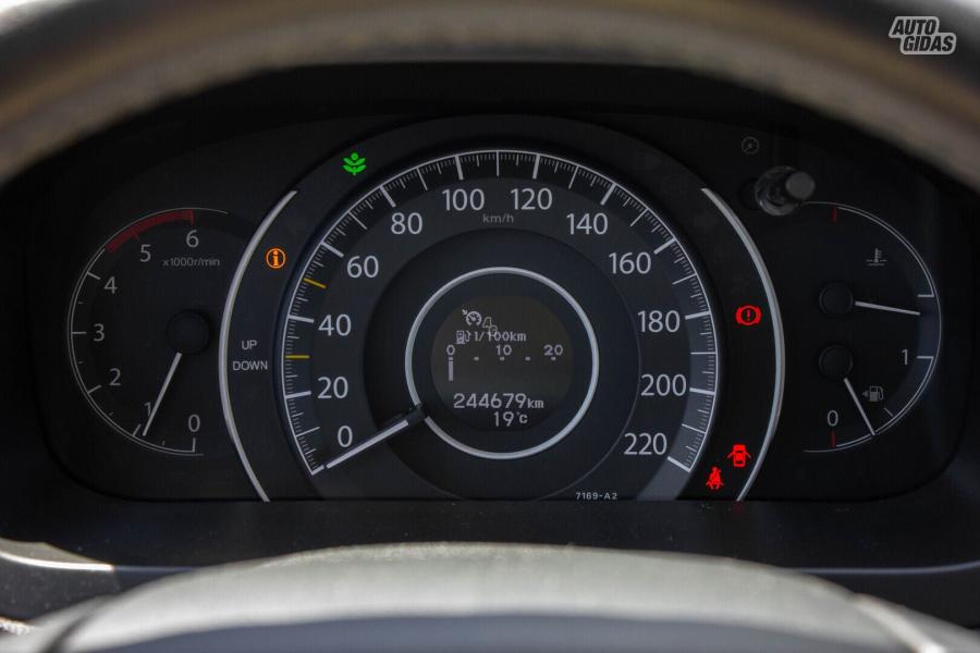 Sarkans Honda CR-V 2013 Kauņa, ar dzinēja tilpumu 2.20 L un nobraukumu 245 tūkst. km par 10300 €, foto 24 vietnē AUTOMOTO.COM.LV