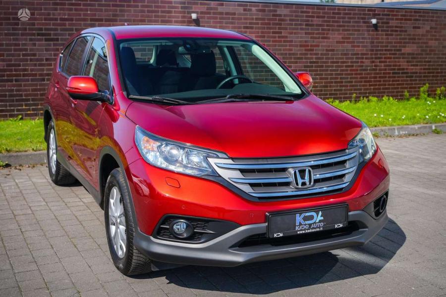 Sarkans Honda CR-V 2013 Marijampole, ar dzinēja tilpumu 2.00 L un nobraukumu 152 tūkst. km par 13450 €, foto 3 vietnē AUTOMOTO.COM.LV