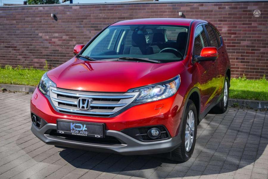 Sarkans Honda CR-V 2013 Marijampole, ar dzinēja tilpumu 2.00 L un nobraukumu 152 tūkst. km par 13450 €, foto 5 vietnē AUTOMOTO.COM.LV