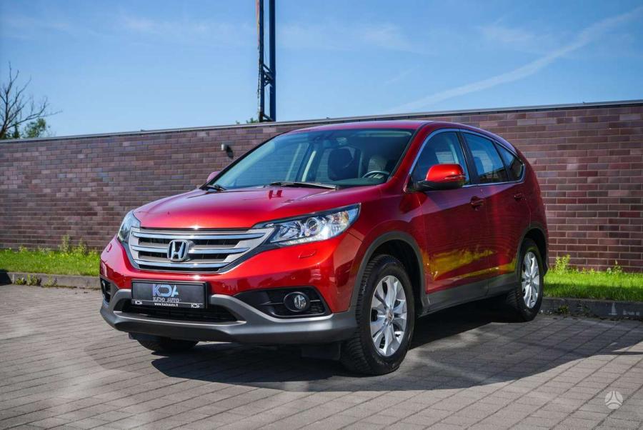Sarkans Honda CR-V 2013 Marijampole, ar dzinēja tilpumu 2.00 L un nobraukumu 152 tūkst. km par 13450 €, foto 6 vietnē AUTOMOTO.COM.LV