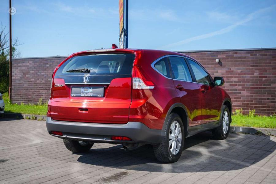 Sarkans Honda CR-V 2013 Marijampole, ar dzinēja tilpumu 2.00 L un nobraukumu 152 tūkst. km par 13450 €, foto 13 vietnē AUTOMOTO.COM.LV