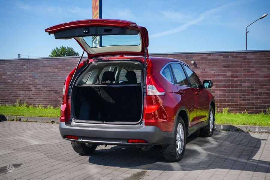 Sarkans Honda CR-V 2013 Marijampole, ar dzinēja tilpumu 2.00 L un nobraukumu 152 tūkst. km par 13450 €, foto 14 vietnē AUTOMOTO.COM.LV