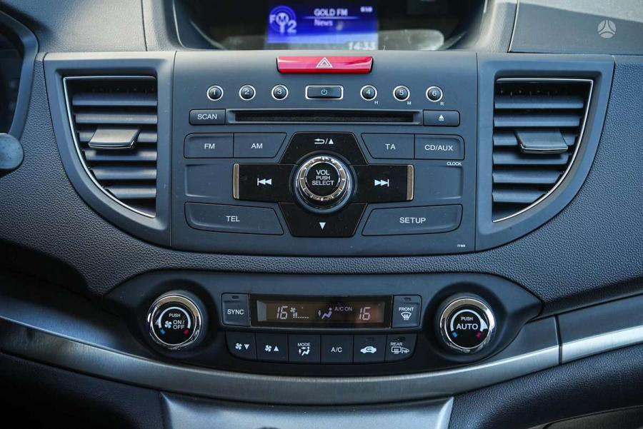 Sarkans Honda CR-V 2013 Marijampole, ar dzinēja tilpumu 2.00 L un nobraukumu 152 tūkst. km par 13450 €, foto 19 vietnē AUTOMOTO.COM.LV