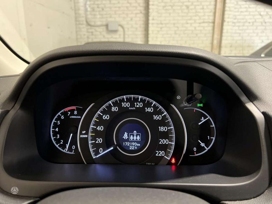 Sarkans Honda CR-V 2013 Klaipėda, ar dzinēja tilpumu 2.00 L un nobraukumu 172 tūkst. km par 12999 €, foto 8 vietnē AUTOMOTO.COM.LV