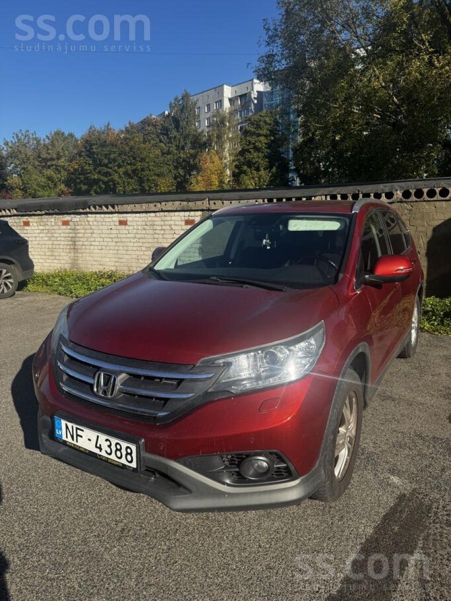 Sarkans Honda CR-V 2013 Rīga, ar dzinēja tilpumu 2.20 L un nobraukumu 0 tūkst. km par 9800 €, foto 3 vietnē AUTOMOTO.COM.LV