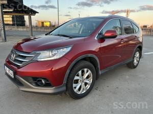 Sarkans Honda CR-V 2014 Rīga, ar dzinēja tilpumu 2.20 L un nobraukumu 258 tūkst. km par 8900 €, foto 4 vietnē AUTOMOTO.COM.LV