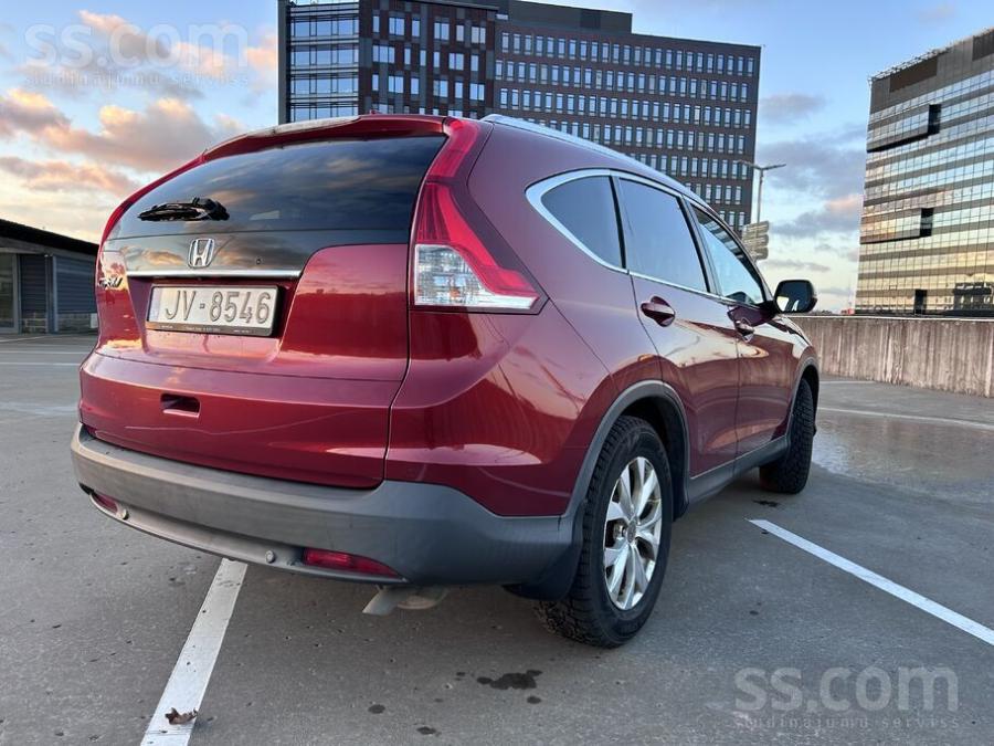 Sarkans Honda CR-V 2014 Rīga, ar dzinēja tilpumu 2.20 L un nobraukumu 258 tūkst. km par 8900 €, foto 5 vietnē AUTOMOTO.COM.LV