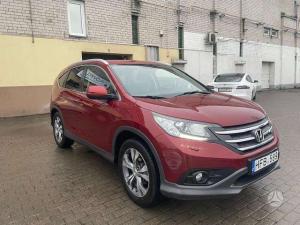 Red Honda CR-V 2014 in Vilnius, with an engine capacity of 2.00 L and mileage of 190 thousand km for 12000 €, photo 2 on AUTOMOTO.COM.LV