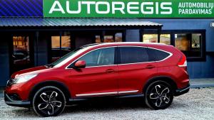 Red Honda CR-V 2014 in Kretinga, with an engine capacity of 2.20 L and mileage of 149 thousand km for 13499 €, photo 2 on AUTOMOTO.COM.LV