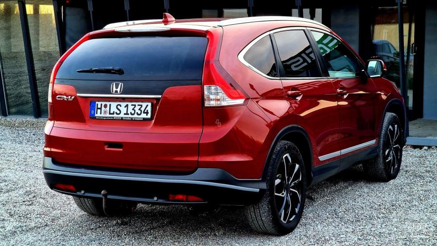 Red Honda CR-V 2014 in Kretinga, with an engine capacity of 2.20 L and mileage of 149 thousand km for 13499 €, photo 9 on AUTOMOTO.COM.LV