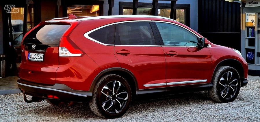 Red Honda CR-V 2014 in Kretinga, with an engine capacity of 2.20 L and mileage of 149 thousand km for 13499 €, photo 11 on AUTOMOTO.COM.LV
