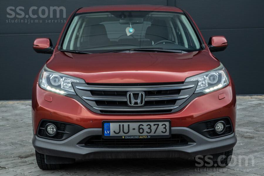 Sarkans Honda CR-V 2014 Rīga, ar dzinēja tilpumu 2.00 L un nobraukumu 300 tūkst. km par 8050 €, foto 3 vietnē AUTOMOTO.COM.LV