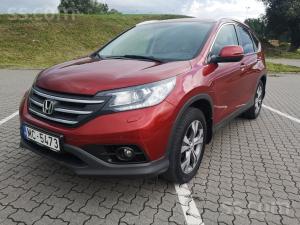Red Honda CR-V 2014 in Riga, with an engine capacity of 1.60 L and mileage of 0 thousand km for 7890 €, photo  on AUTOMOTO.COM.LV