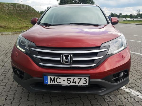 Sarkans Honda CR-V 2014 Rīga, ar dzinēja tilpumu 1.60 L un nobraukumu 0 tūkst. km par 7890 €, foto 2 vietnē AUTOMOTO.COM.LV