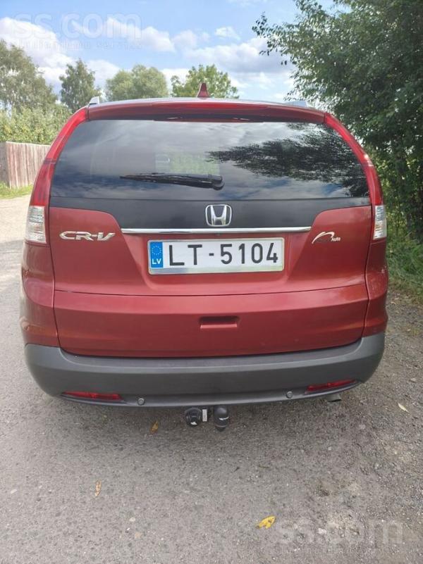 Sarkans Honda CR-V 2014 Rīga, ar dzinēja tilpumu 1.60 L un nobraukumu 196 tūkst. km par 8100 €, foto 3 vietnē AUTOMOTO.COM.LV