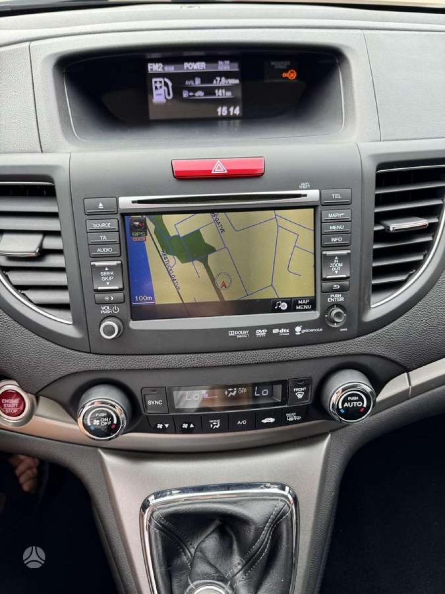 Sarkans Honda CR-V 2014 Prienai, ar dzinēja tilpumu 2.20 L un nobraukumu 260 tūkst. km par 11600 €, foto 23 vietnē AUTOMOTO.COM.LV