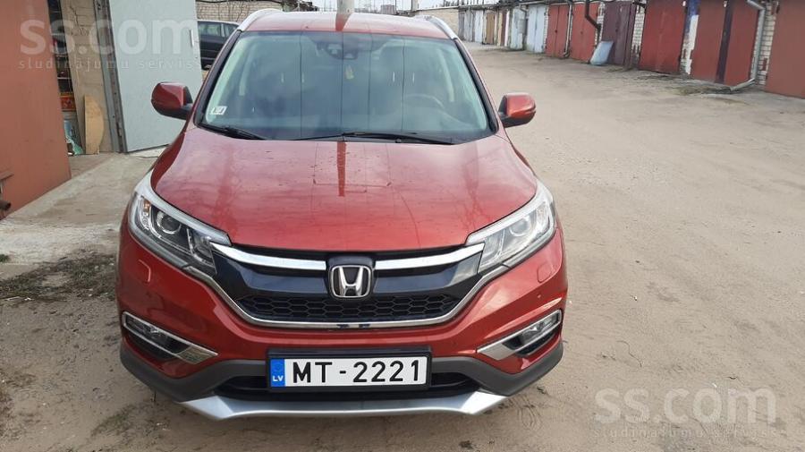 Sarkans Honda CR-V 2015 Daugavpils, ar dzinēja tilpumu 1.60 L un nobraukumu 254 tūkst. km par 750 €, foto 1 vietnē AUTOMOTO.COM.LV
