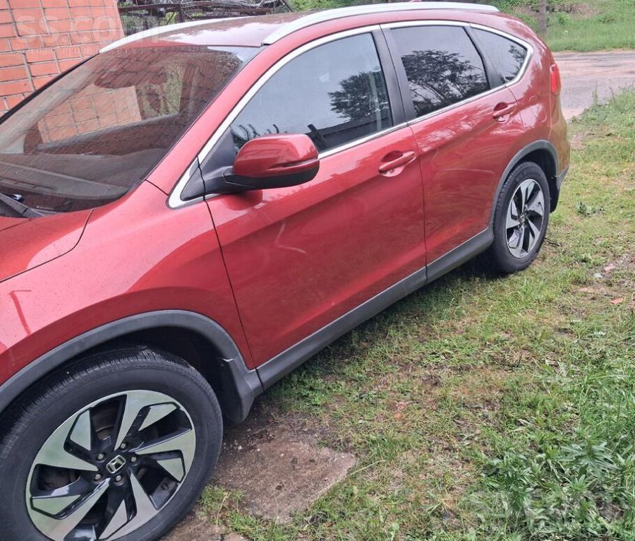 Sarkans Honda CR-V 2015 Daugavpils, ar dzinēja tilpumu 1.60 L un nobraukumu 254 tūkst. km par 750 €, foto 3 vietnē AUTOMOTO.COM.LV