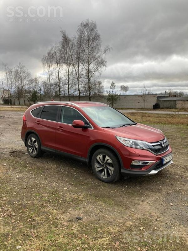 Sarkans Honda CR-V 2015 Rīga, ar dzinēja tilpumu 1.60 L un nobraukumu 153 tūkst. km par 11750 €, foto 6 vietnē AUTOMOTO.COM.LV