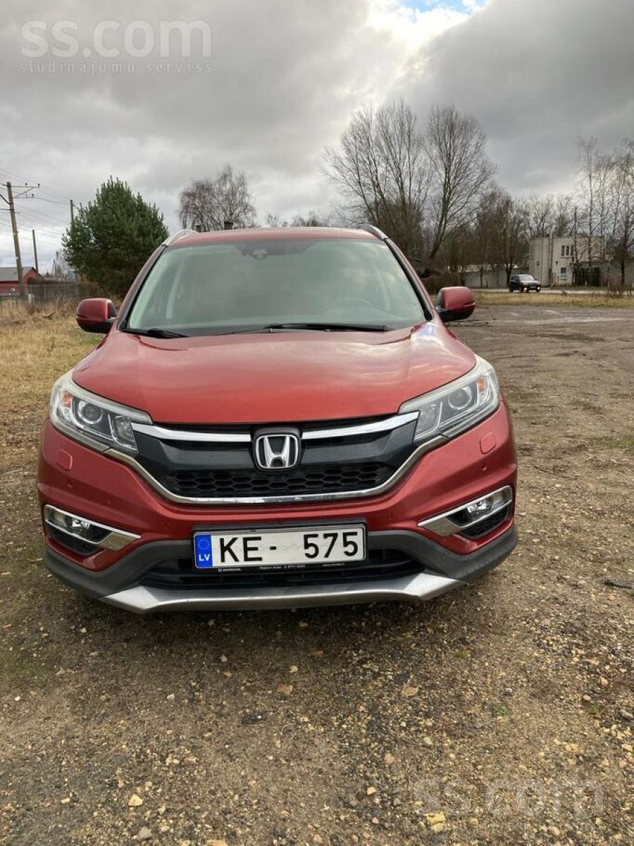 Sarkans Honda CR-V 2015 Rīga, ar dzinēja tilpumu 1.60 L un nobraukumu 153 tūkst. km par 11750 €, foto 9 vietnē AUTOMOTO.COM.LV