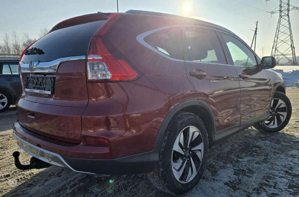 Sarkans Honda CR-V 2015 Kauņa, ar dzinēja tilpumu 1.60 L un nobraukumu 278 tūkst. km par 11999 €, foto 5 vietnē AUTOMOTO.COM.LV