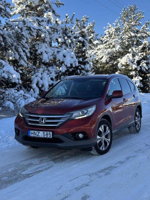Sarkans Honda CR-V 2015 Šalčininkai, ar dzinēja tilpumu 2.20 L un nobraukumu 222 tūkst. km par 10950 €, foto 1 vietnē AUTOMOTO.COM.LV