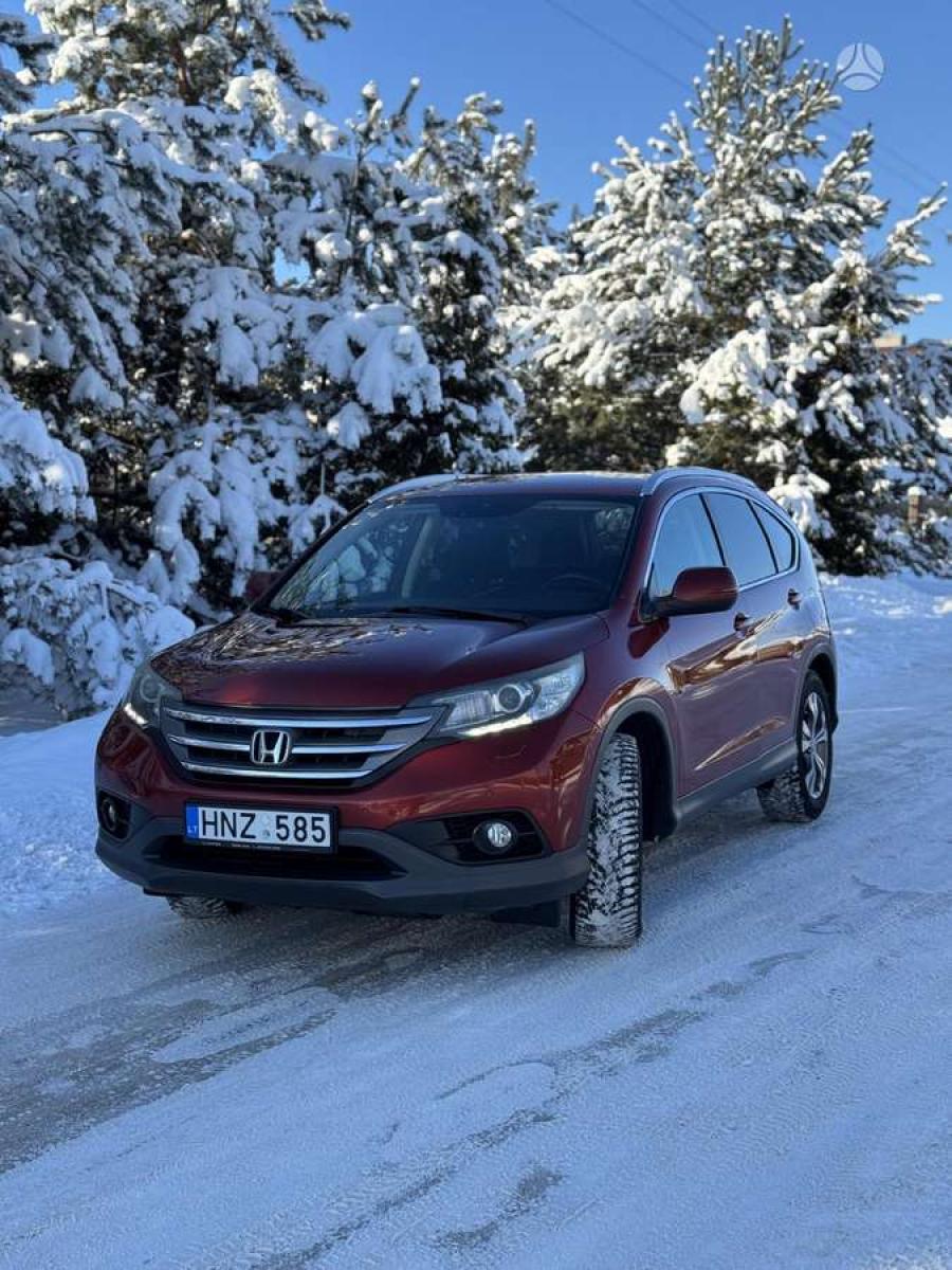 Sarkans Honda CR-V 2015 Šalčininkai, ar dzinēja tilpumu 2.20 L un nobraukumu 222 tūkst. km par 10950 €, foto 2 vietnē AUTOMOTO.COM.LV