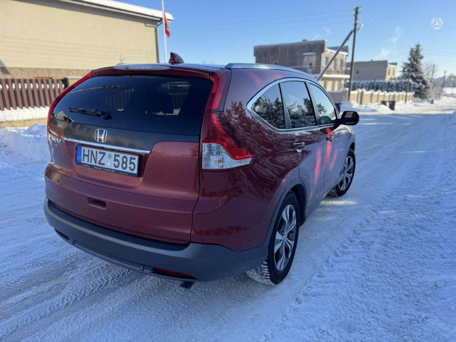 Sarkans Honda CR-V 2015 Šalčininkai, ar dzinēja tilpumu 2.20 L un nobraukumu 222 tūkst. km par 10950 €, foto 8 vietnē AUTOMOTO.COM.LV