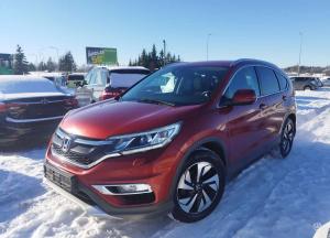 Red Honda CR-V 2015 in Utena, with an engine capacity of 1.60 L and mileage of 154 thousand km for 9950 €, photo 2 on AUTOMOTO.COM.LV