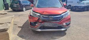 Sarkans Honda CR-V 2015 Šauļi, ar dzinēja tilpumu 1.60 L un nobraukumu 155 tūkst. km par 5990 €, foto  vietnē AUTOMOTO.COM.LV