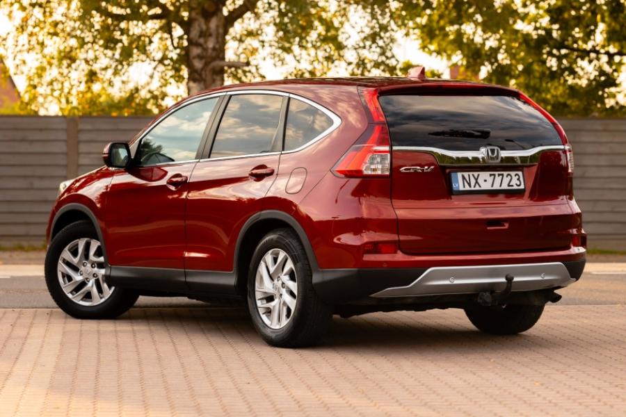Sarkans Honda CR-V 2015 Rīga, ar dzinēja tilpumu 1.60 L un nobraukumu 179 tūkst. km par 11990 €, foto 3 vietnē AUTOMOTO.COM.LV